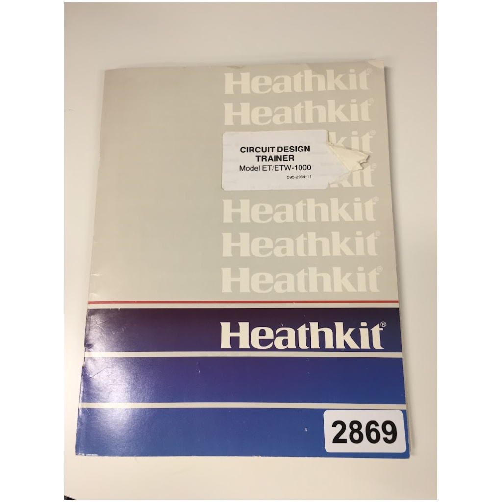 Heathkit Circuit Design Trainer Model- Et/Etw-1000 | Ham Radio Estate ...