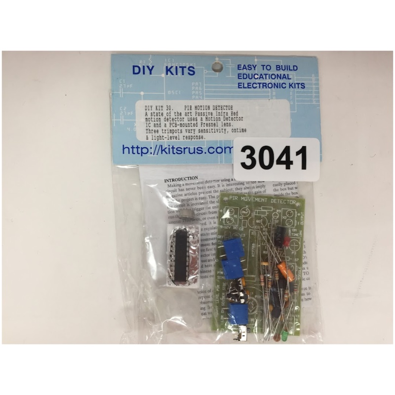 DIY KITS: Kit #30 PIR Motion Detector DIY | Ham Radio Estate Planning