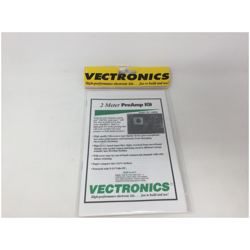 Vectronics 2 Meter PreAmp Kit | Ham Radio Estate Planning