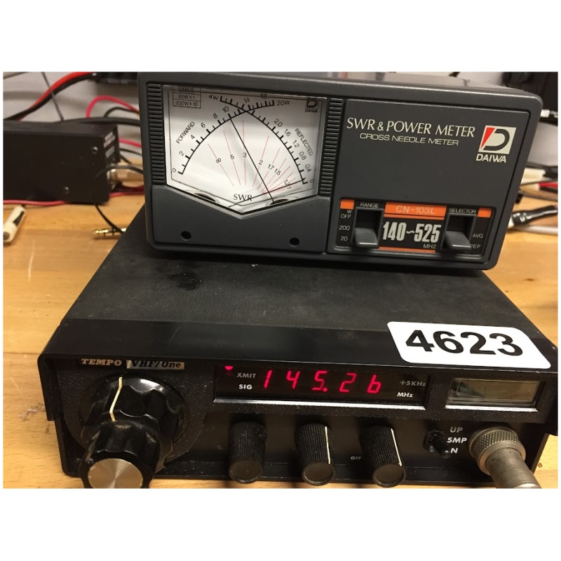 Tempo VHF/One Transceiver Made in Japan | Ham Radio Estate Planning