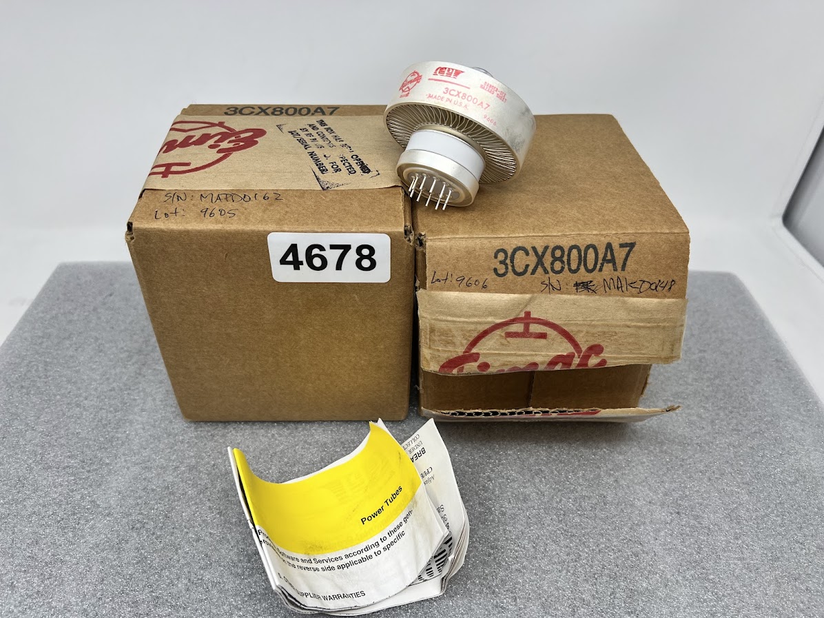 TUBES, CHIMNEYS & SOCKETS | Ham Radio Estate Planning