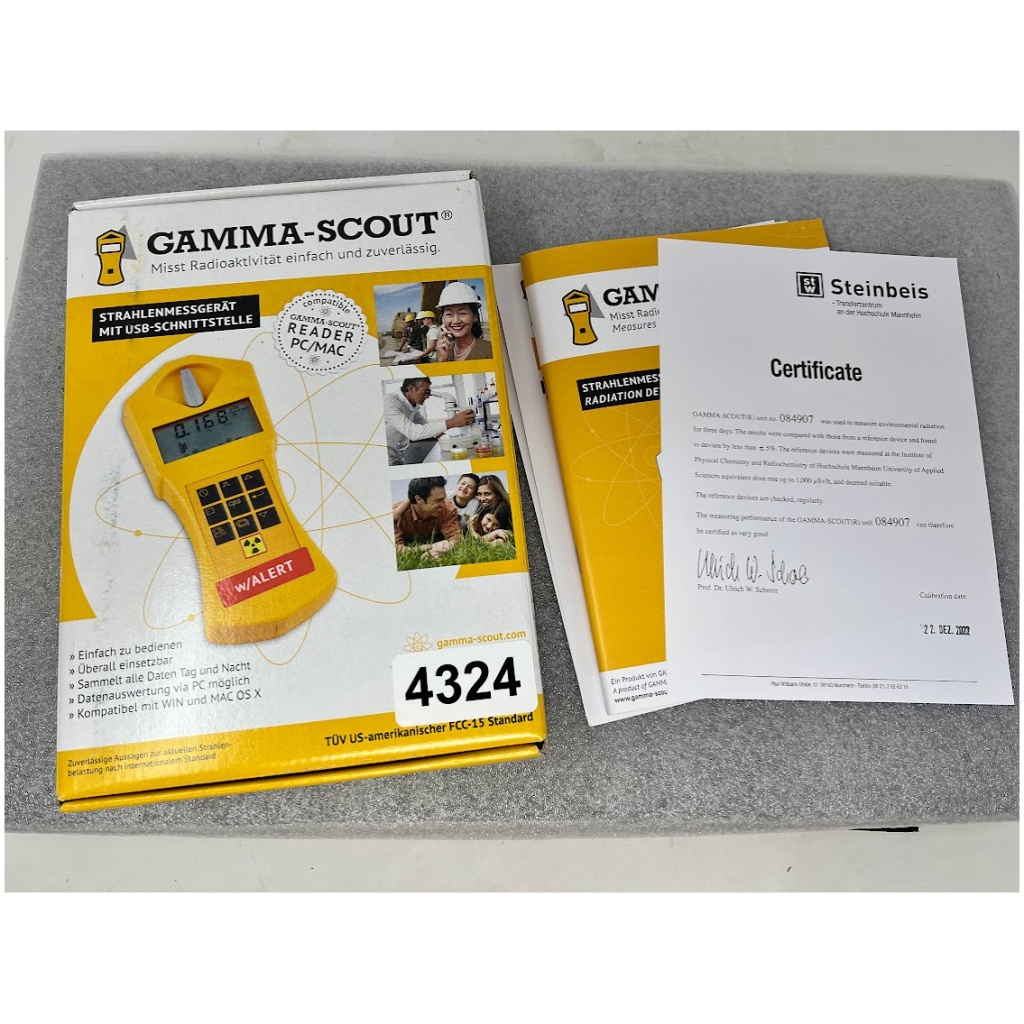 Gamma-Scout Radiation Meter | Ham Radio Estate Planning