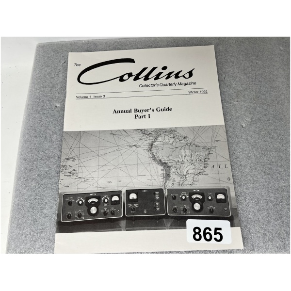 COLLINS Collectors Magazine Vol 1 Issue 3 Annual Buyer’s Guide Part 1 ...
