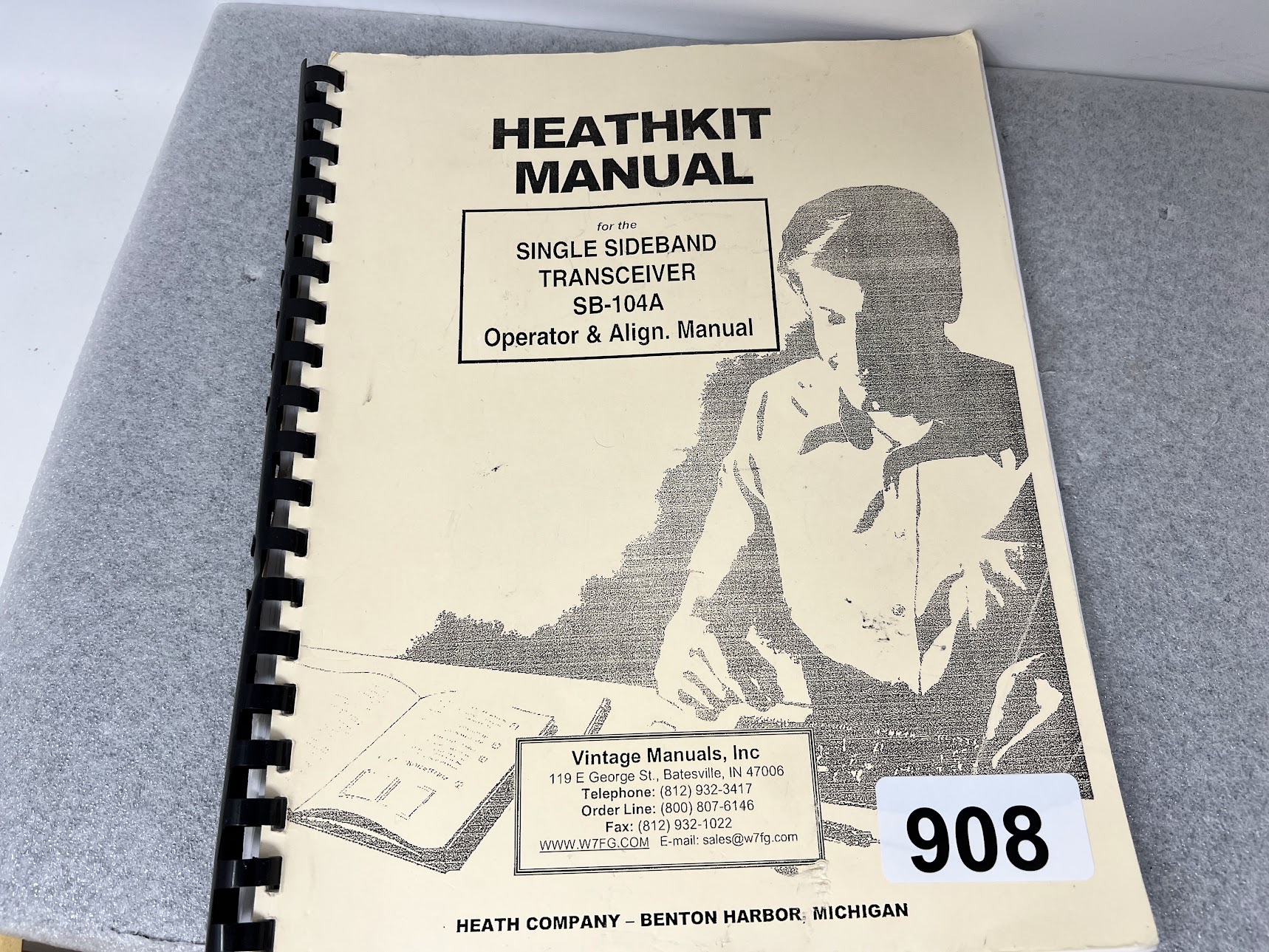 HEATHKIT Manual for the Single Sideband Transceiver SB-104A | Ham Radio ...