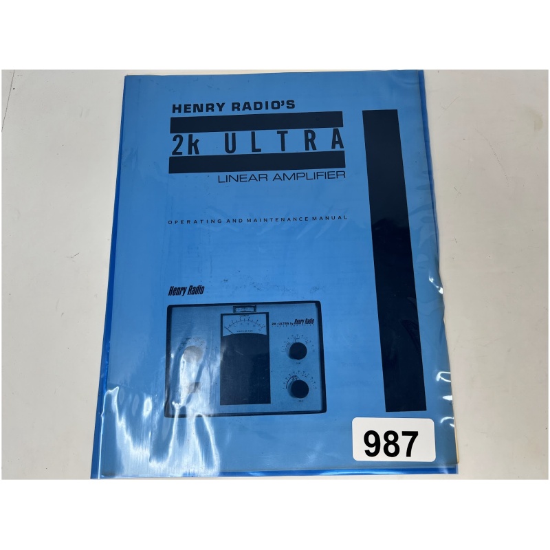 Henry Radio’s 2K Ultra Linear Amplifier | Ham Radio Estate Planning