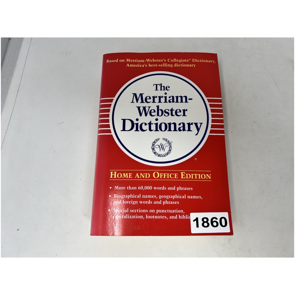 The Merriam-Webster Dictionary “Home & Office Edition” | Ham Radio ...